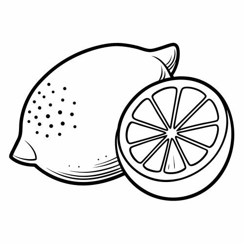 Lemon Outline Vector Images (over 22,000)