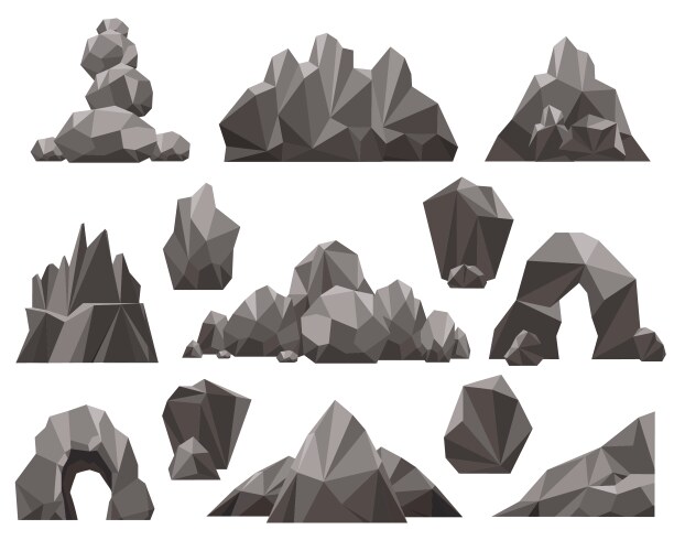 Cartoon Rock Texture Vector Images (over 6,800)