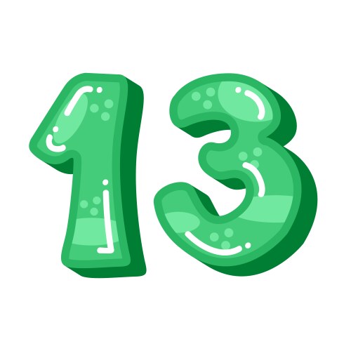 13 Years Vector Images (over 1,800)