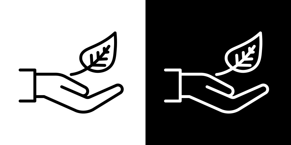 Environment protection icon set eco symbol Vector Image