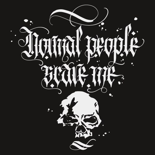 Blackletter modern gothic font Royalty Free Vector Image