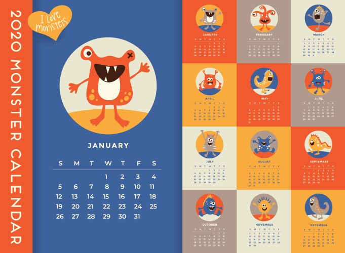 Monthly Vector Images (over 81,000)