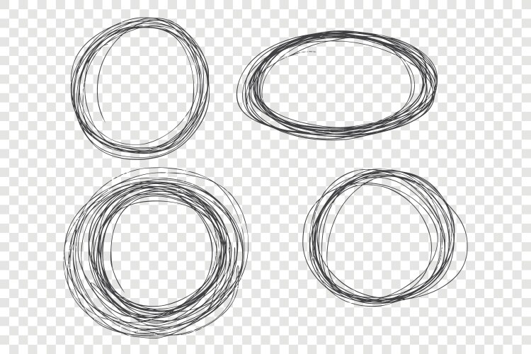 Scribble Oval Vector Images (over 2,700)
