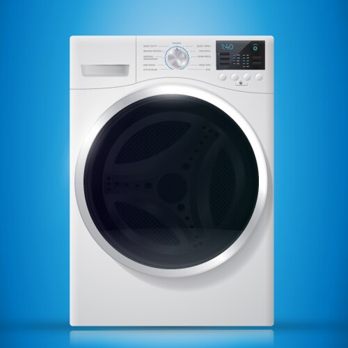 Realistic of washer Royalty Free Vector Image - VectorStock