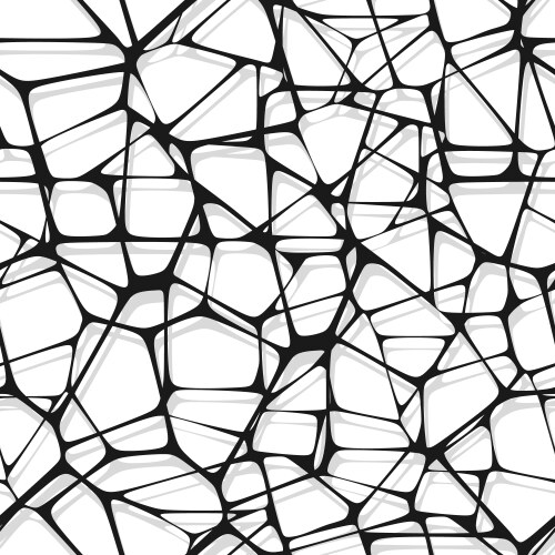 Broken tiles seamless pattern background Vector Image