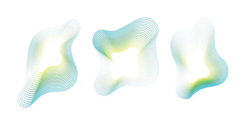 Abstract background with dynamic waves Royalty Free Vector