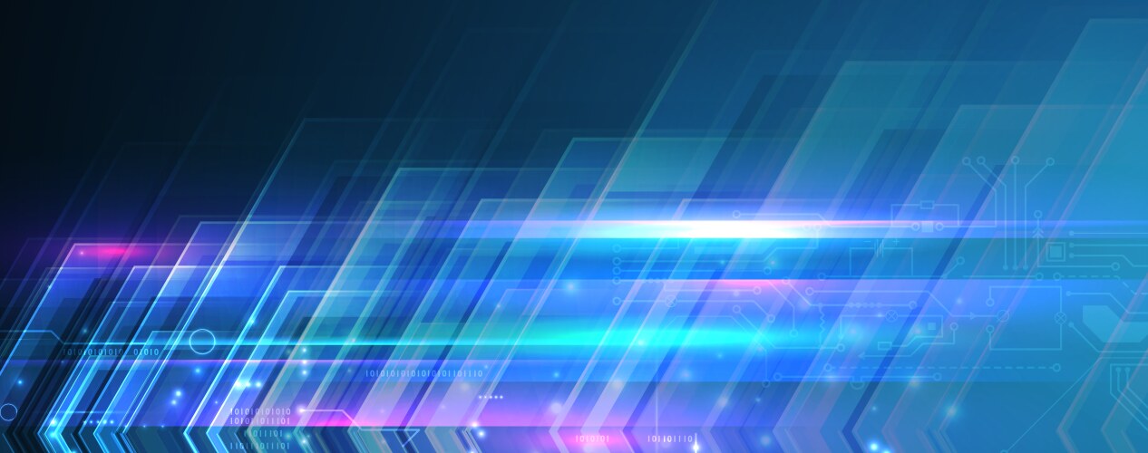 Abstract computer technology background network Vector Image