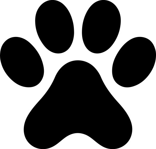 Dog Paw Print Outline Vector Images (over 18,000)