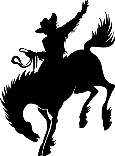 Cowboy Silhouette Vector Images (over 14,000)