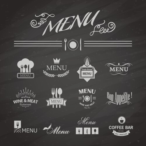 Menu Calligraphy Vector Images (over 19,000)
