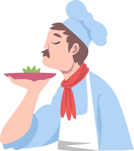 Delicious food cartoon Royalty Free Vector Image