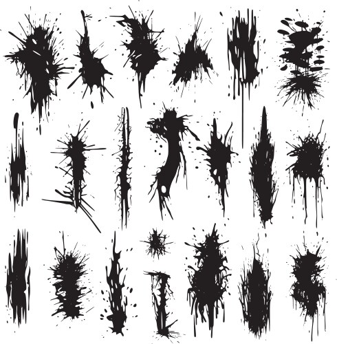 Grunge texture svg clip art design Royalty Free Vector Image