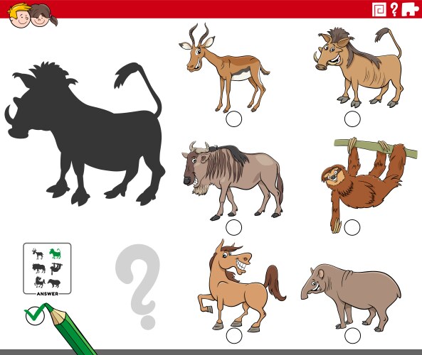 Whose are shadows Royalty Free Vector Image - VectorStock