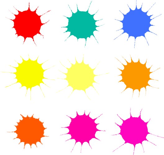 Paint Splat Outline Vector Images (over 990)