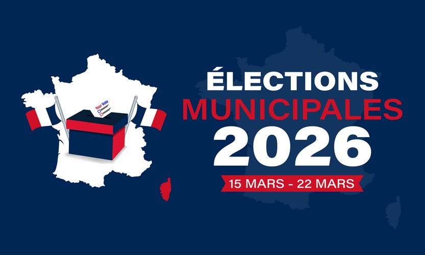 French Municipal Elections 2026 - Tricolor Theme – Royalty-Free Vector ...