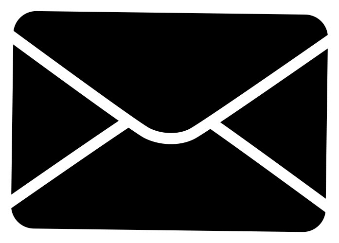 Mail envelope icon symbol of e-mail communication Vector Image