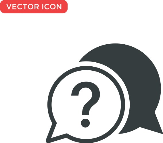 Cloud question mark Royalty Free Vector Image - VectorStock