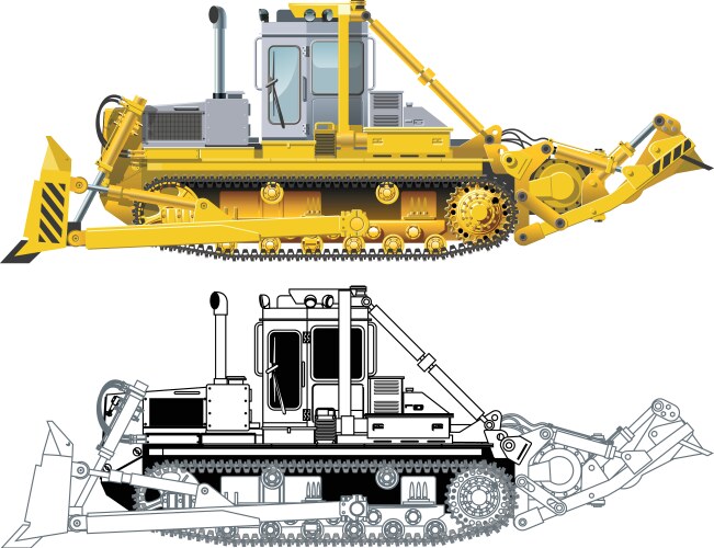 Bulldozer Vector Images (over 17,000)