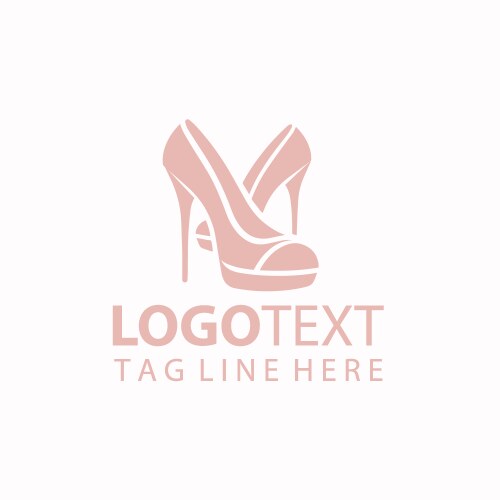 Stiletto heels logo Royalty Free Vector Image - VectorStock