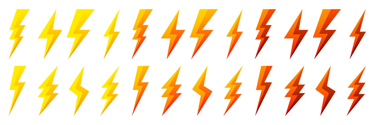 Lightning Bolt Cartoon Vector Images (over 3,100)