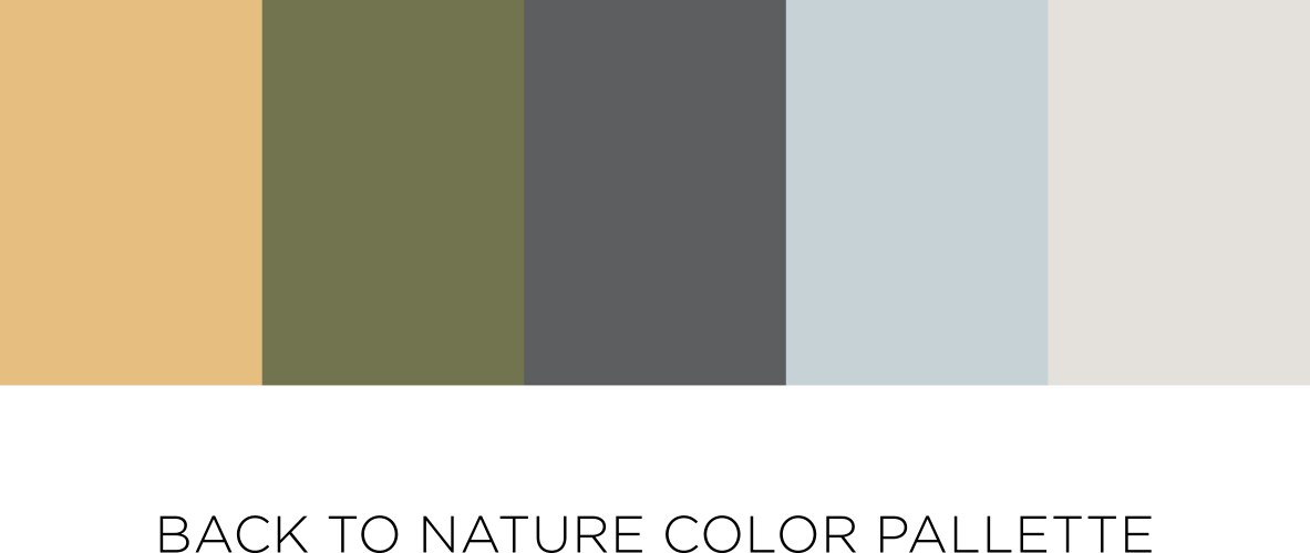 Blue color palette Royalty Free Vector Image - VectorStock