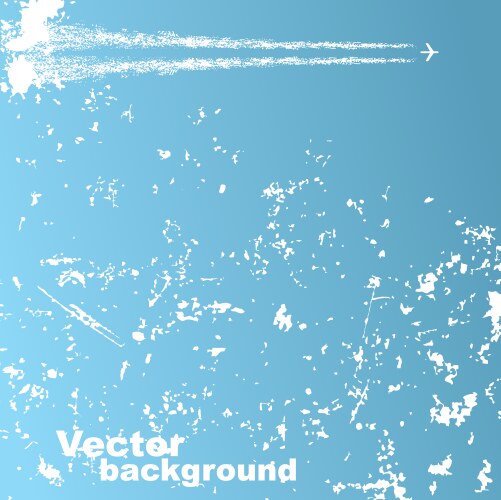 Vintage plane background Royalty Free Vector Image