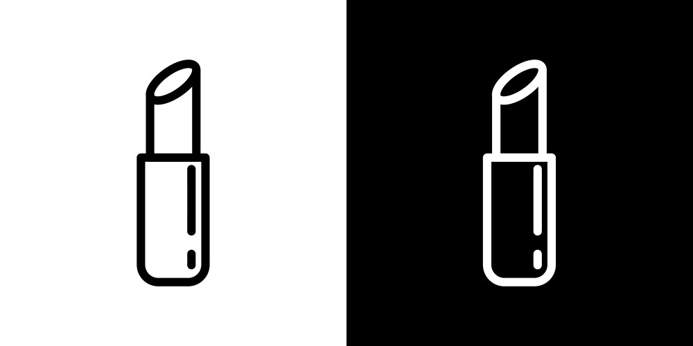 Lipstick icon Royalty Free Vector Image - VectorStock