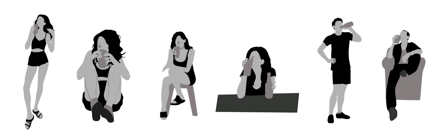 People Drinking Vector Images (over 59,000)