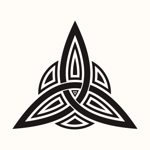 Female initiation sacred symbol mystical Vector Image