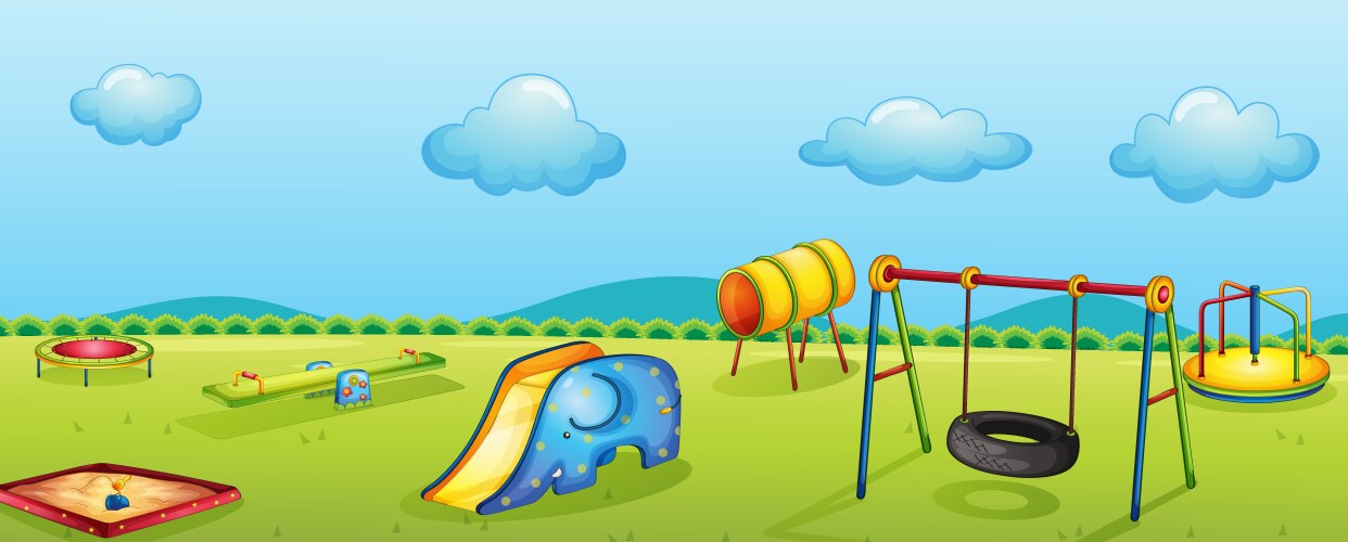 Childrens Play Area Vector Images (over 2,200)