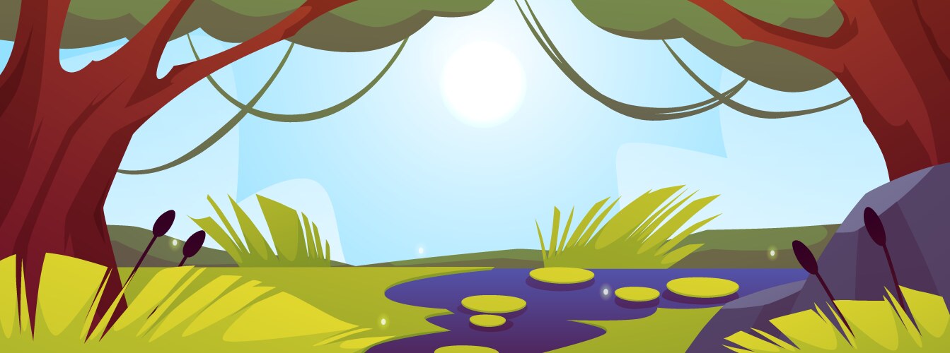 Pond Cartoon Vector Images (over 15,000)