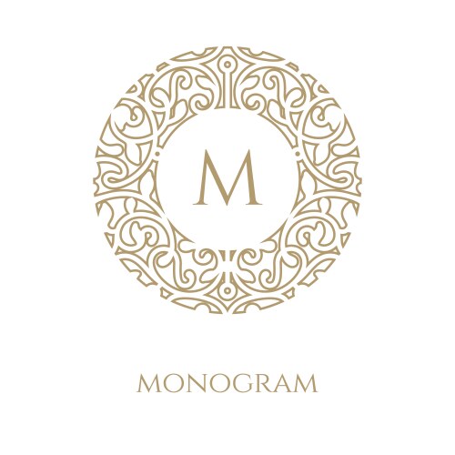 Wedding Monogram Frame Vector Images (over 67,000)