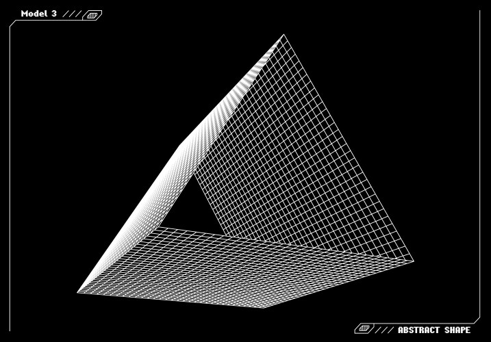 Wireframe Pyramid Vector Images (over 340)