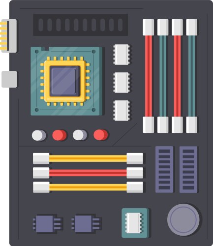Cartoon Motherboard Computer Vector Images (over 830)