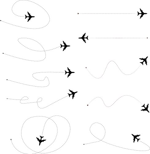 Airplane Border Vector Images (over 2,700)