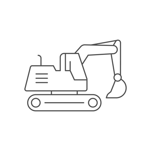 Caterpillar Excavator Vector Images (over 700)
