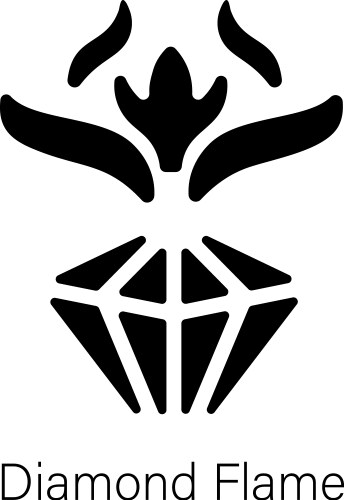 Diamond necklace Royalty Free Vector Image - VectorStock