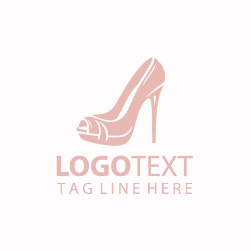Stiletto heels logo Royalty Free Vector Image - VectorStock