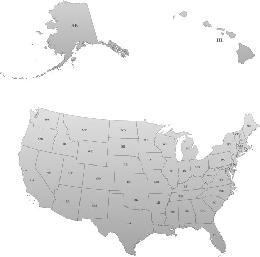 United States Map Vector Images (over 70,000)