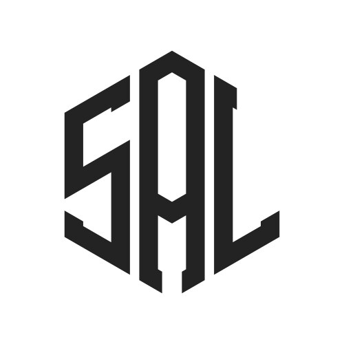 Msl logo design initial letter monogram Royalty Free Vector
