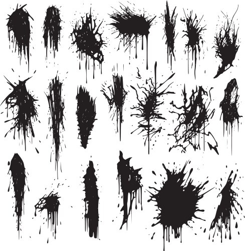 Grunge texture svg clip art design Royalty Free Vector Image