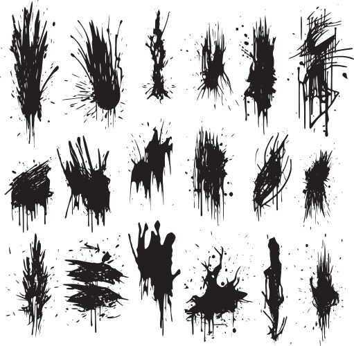 Grunge texture svg clip art design Royalty Free Vector Image