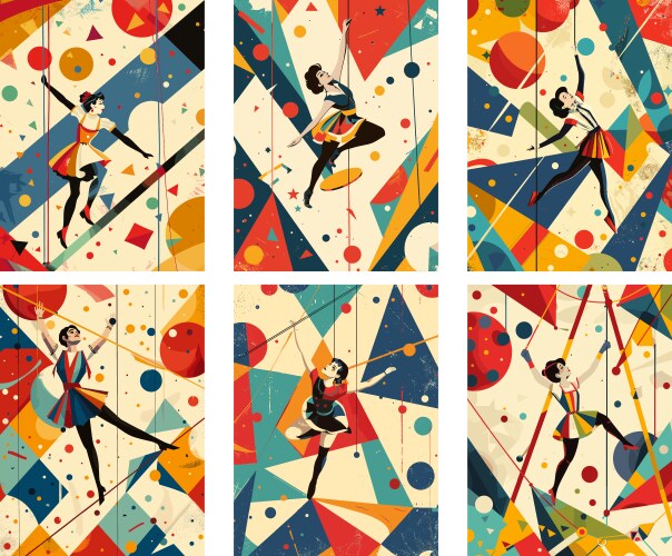 Seamless Wallpaper Pattern Circus Vintage Vector Images (over 760)