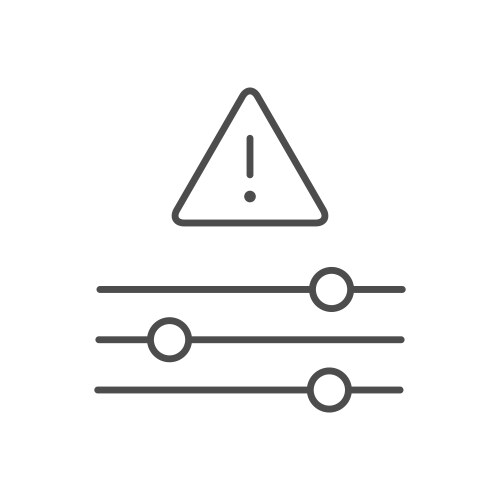 Disaster management concept icon Royalty Free Vector Image