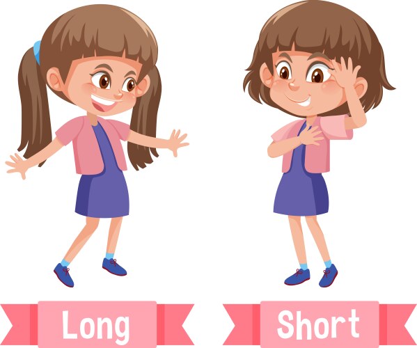 Opposite Short Vector Images (74)