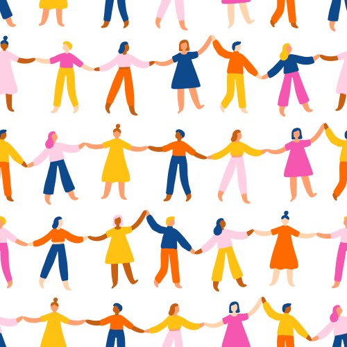 Group of People Holding Hands Vector Images (over 15,000)