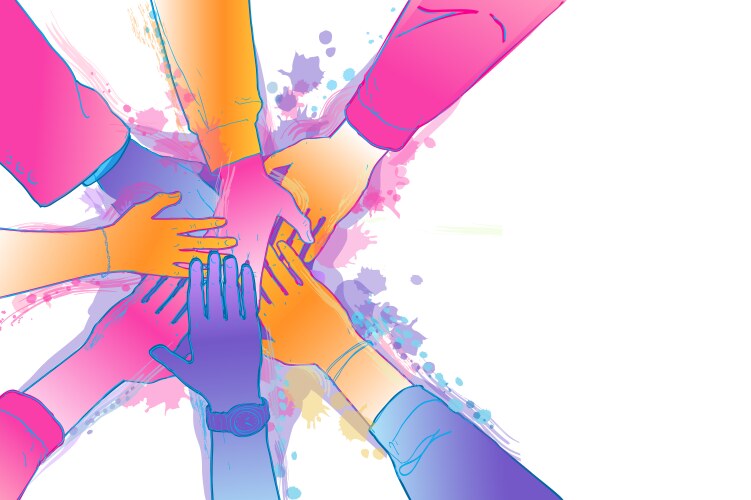 Join Hands Vector Images (over 8,300)