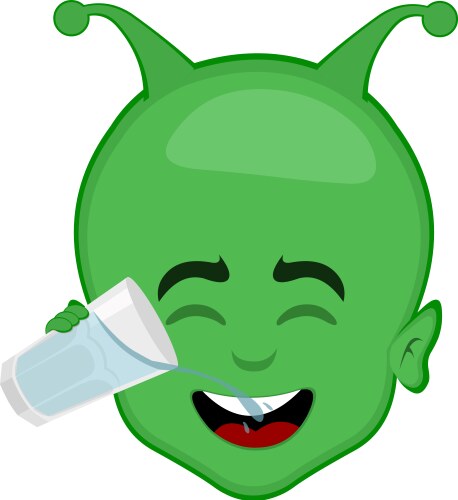 Alien Drinking Vector Images (over 510)