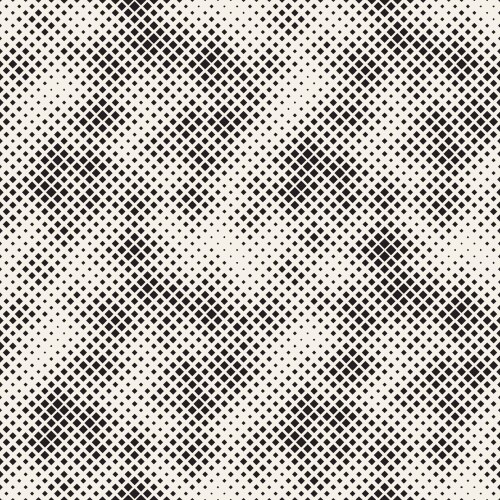 Halftone seamless pattern Royalty Free Vector Image