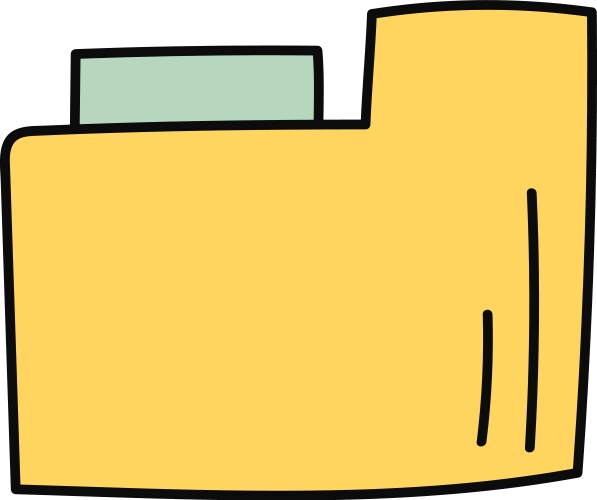 Doodle Folder Vector Images (over 2,100)